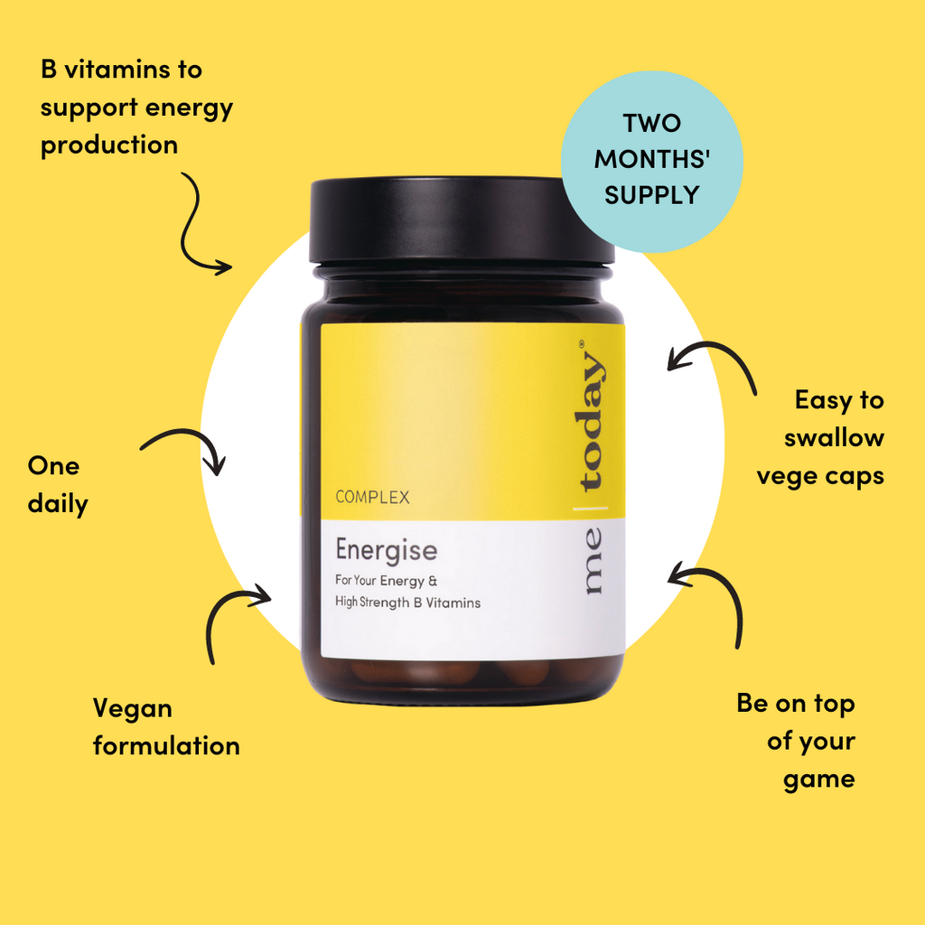 Energise for Energy Production | Enriched with B Vitamins – Me Today